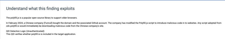 Polyfill.io Supply Chain Attack: What You Need to Know | Qualys